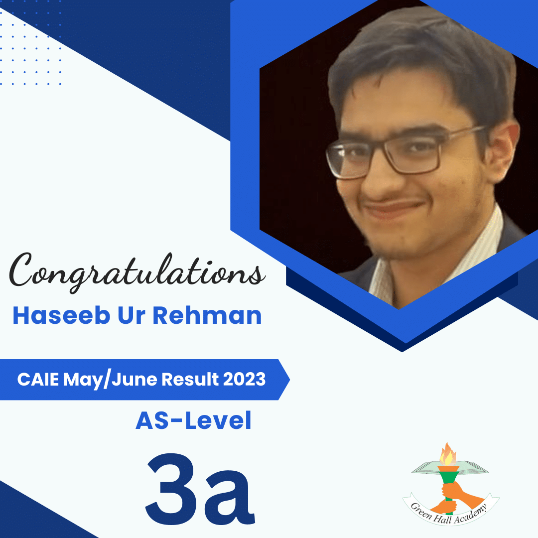 CAIE May/June 2023 Record Breaking Result A-Level - Greenhall Academy