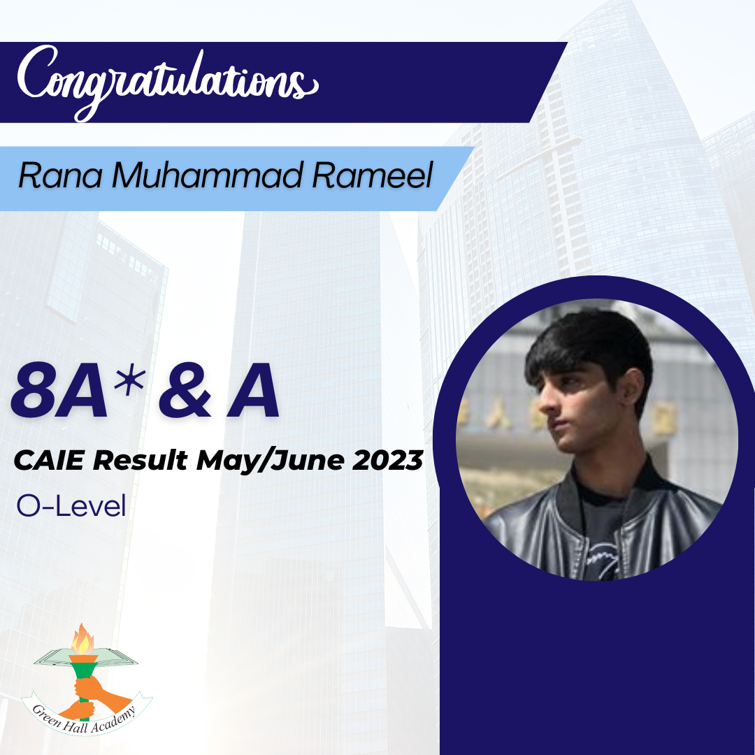 CAIE May/June 2023 Record Breaking Result O-Level - Greenhall Academy
